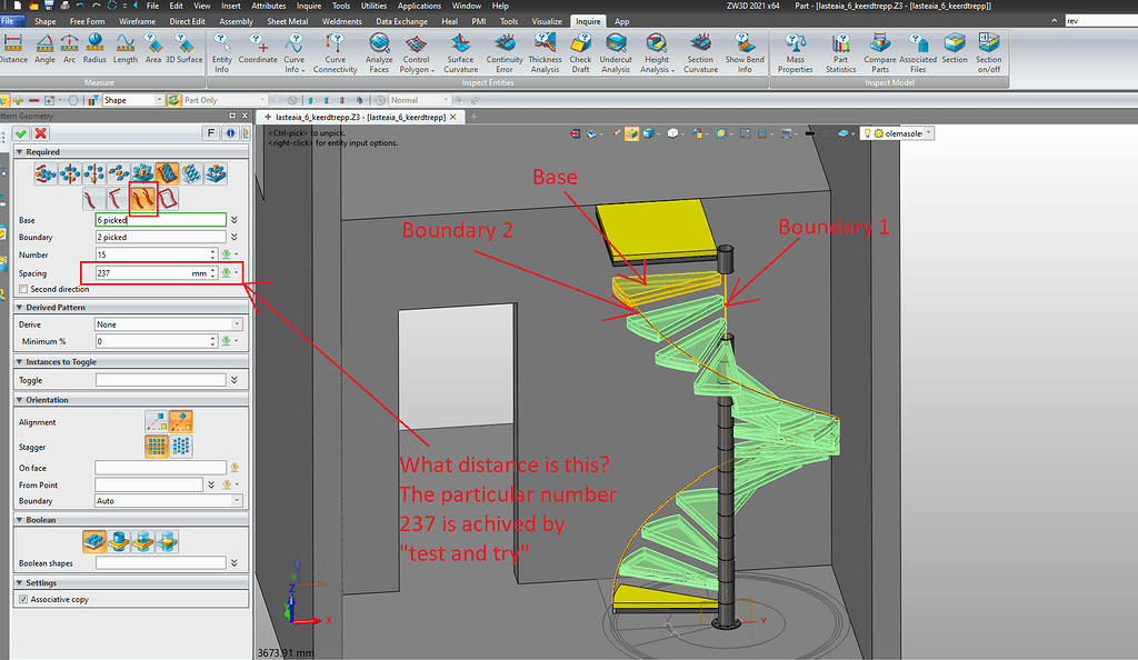 Spiral pattern problem - ZW3D CAD - ZW3D Forum