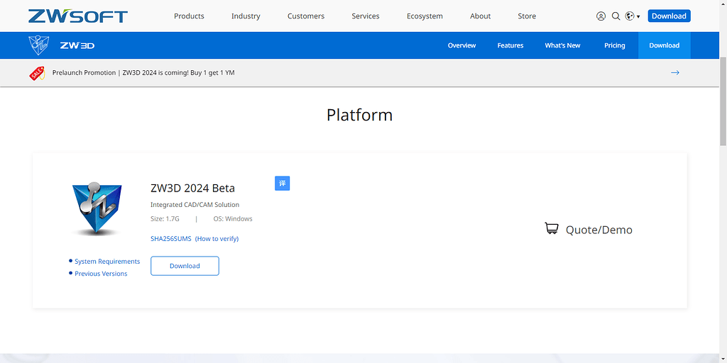 Share ZW3D 2024 Beta2 - ZW3D CAD - ZW3D Forum